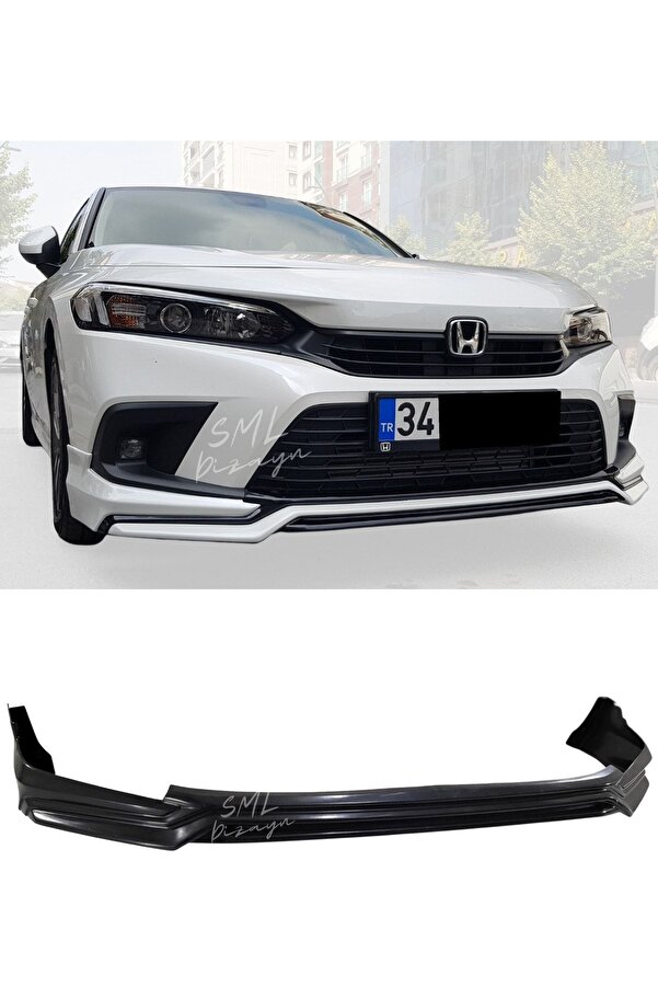 SML Dizayn 2022 Model Honda Civic Fe1 - Planted Front Plastic Bodykit ...