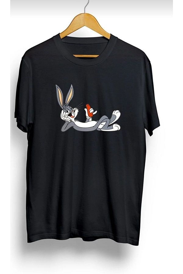 Pelna oversize t shirt bugs bunny Trendyol