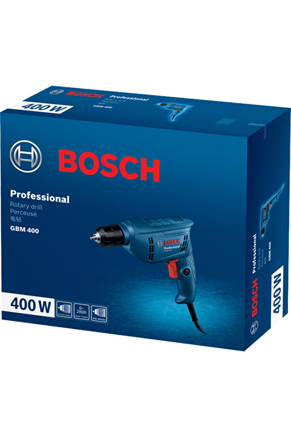 Bosch Professional Rotary Drill GBM 400 Corded 400w- Trendyol