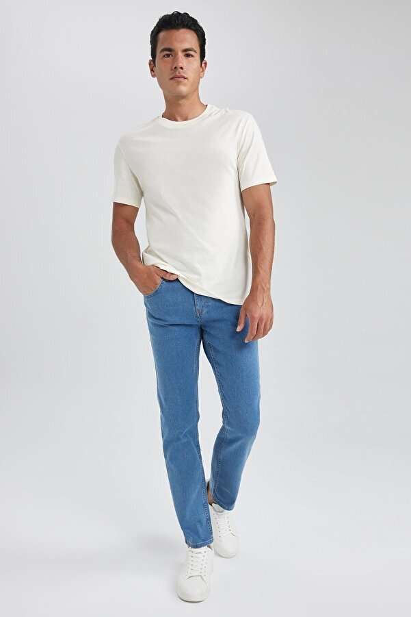 Defacto Sergio Jean Hose - Normale Passform, Röhrenbein, normale Taille ...