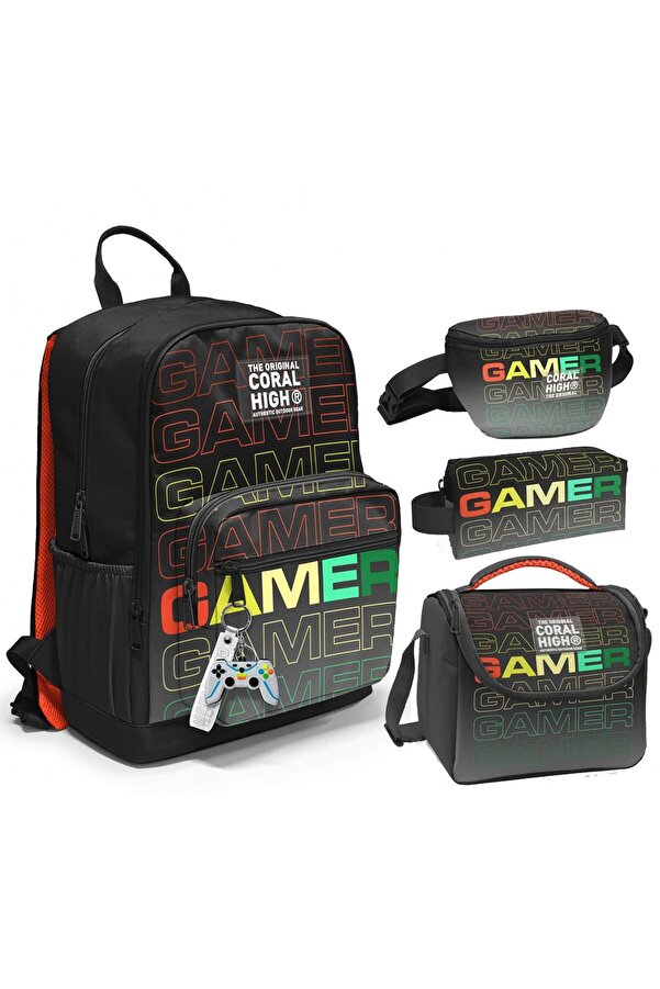 Coral High Set de genți și geantă pentru școală primară/liceu pentru ...