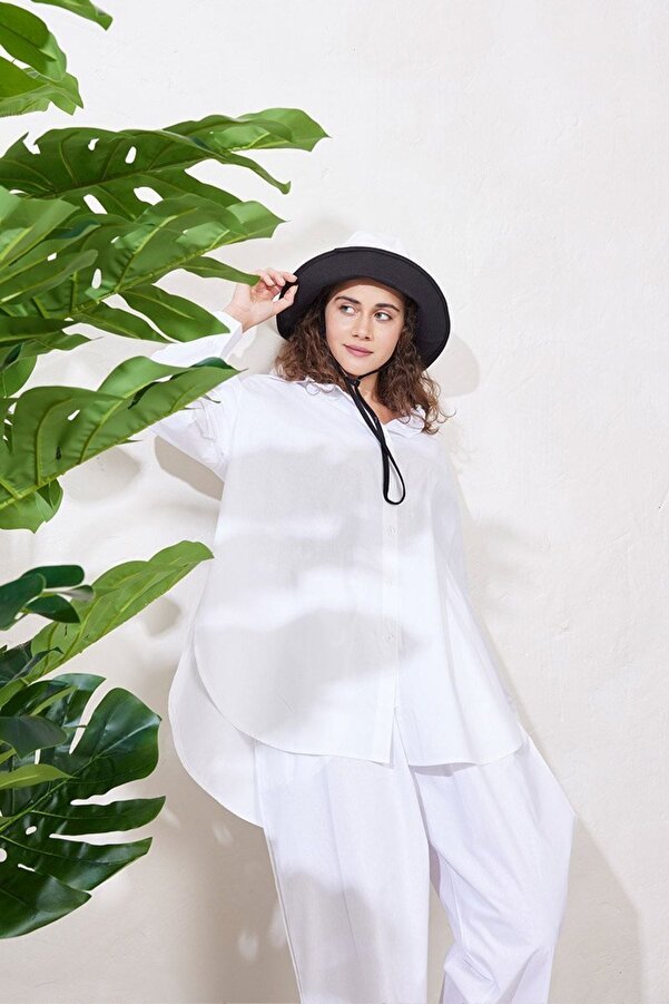 ceylan otantik Top - Bottom Team - White - Oversize - Trendyol