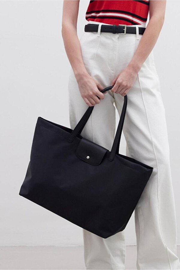 Manuka Black Mari̇ Large Shopper Bag - Trendyol