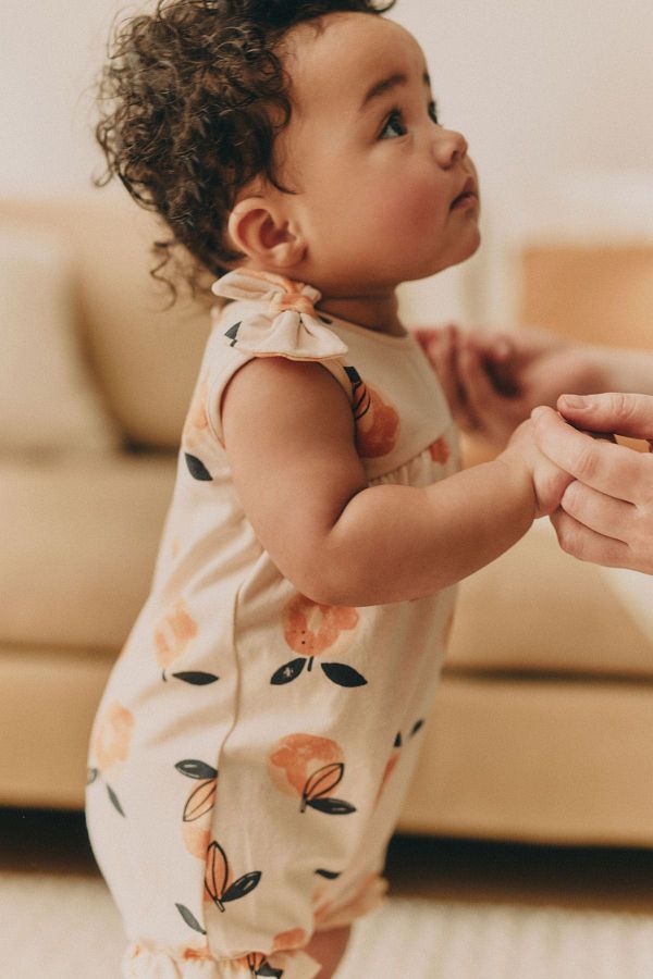 Next Baby 3 Piece Baby Vest and Overalls Set Trendyol