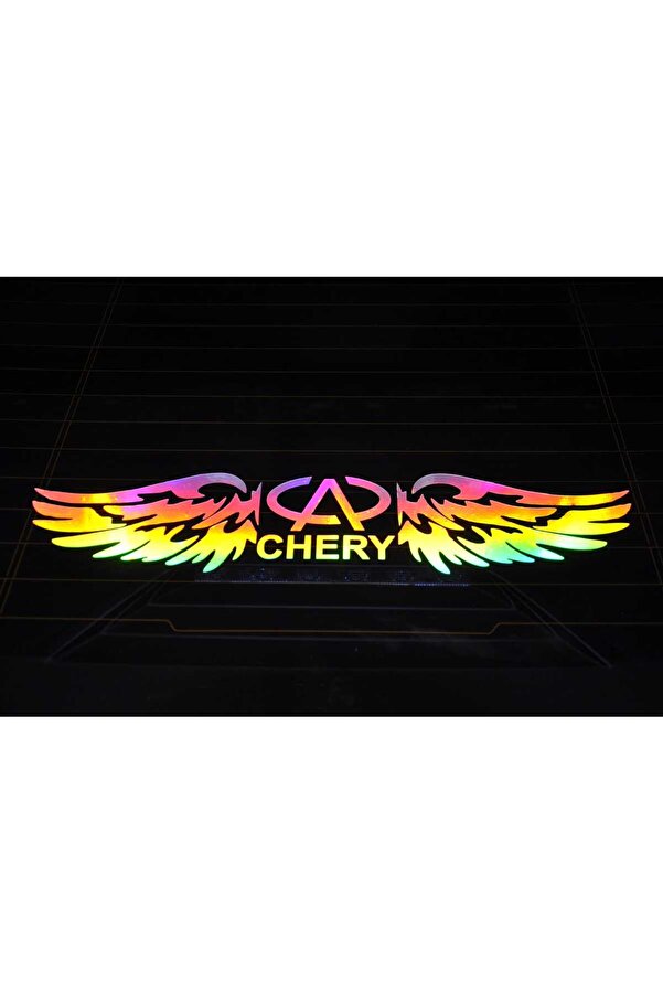 هوم ملصق شعار CHERY Hologram Wing - ملصق متوافق مع ملحقات السيارات ...