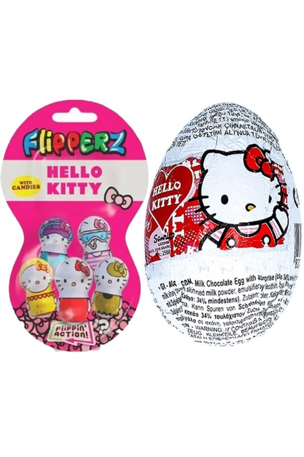 Hello Kitty Flipperz Hacıyatmaz + Surprise Egg - Trendyol