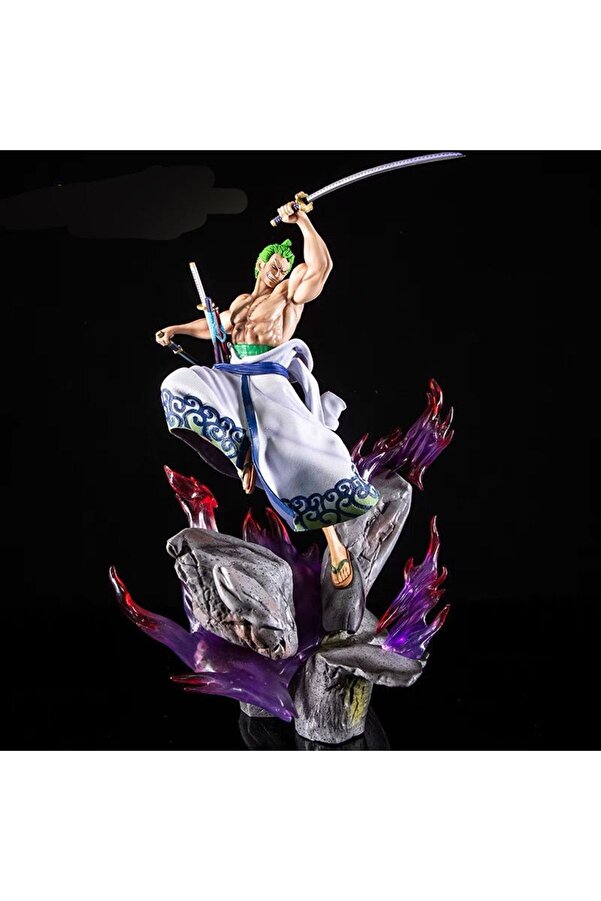 Derin Düşler One Piece Roronoa Zoro Led Lighted Anime Figure Character ...