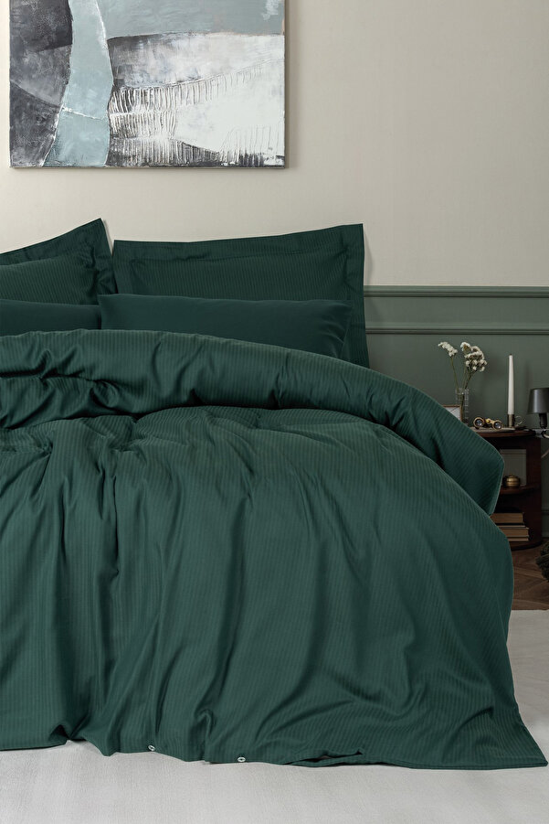 Cotton Box Комплект двоен олекотени завивки в цвят петрол - Ten Craft ...