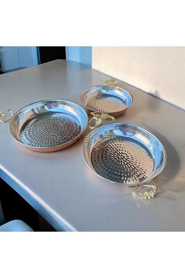 RENKYAPIRÜYASI Egg Pan, Healthy Copper Egg Cooking Pan 22 Cm, 20 cm and ...