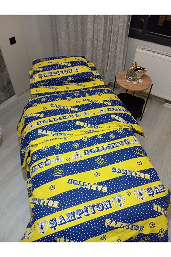 Home Nirvana Home - Single 3-Piece Children's Duvet Cover Set - Fan Pattern - Trendyol