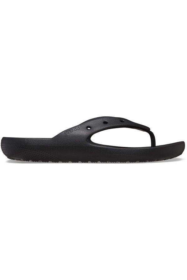 Crocs 209402 _001 - كلاسيك فليب V2 أسود- ترينديول