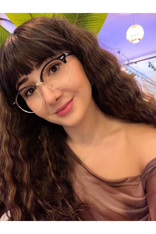 funeyes Elixir Black And Gold (Yellow) Combination Metal Round Blue ...