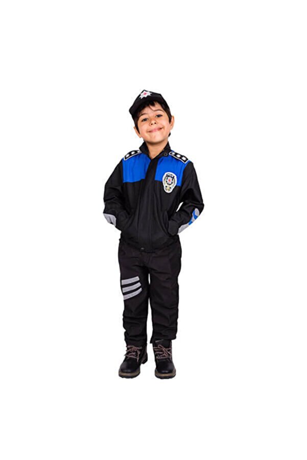 Safari Shopping Mall Children's Community Police Outfit Uniform - Trendyol