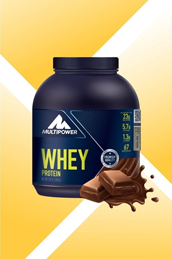 Multipower Whey Protein Chocolate Flavored 2000 Gr - Trendyol