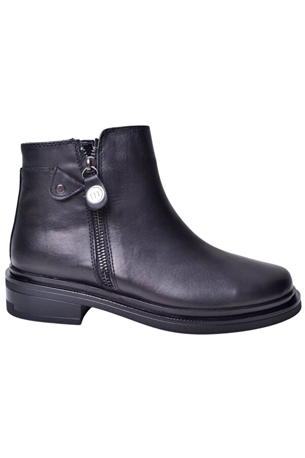 Mammamia D24KA-1555 Cizme negre de piele pentru femei - Confortabile și ...