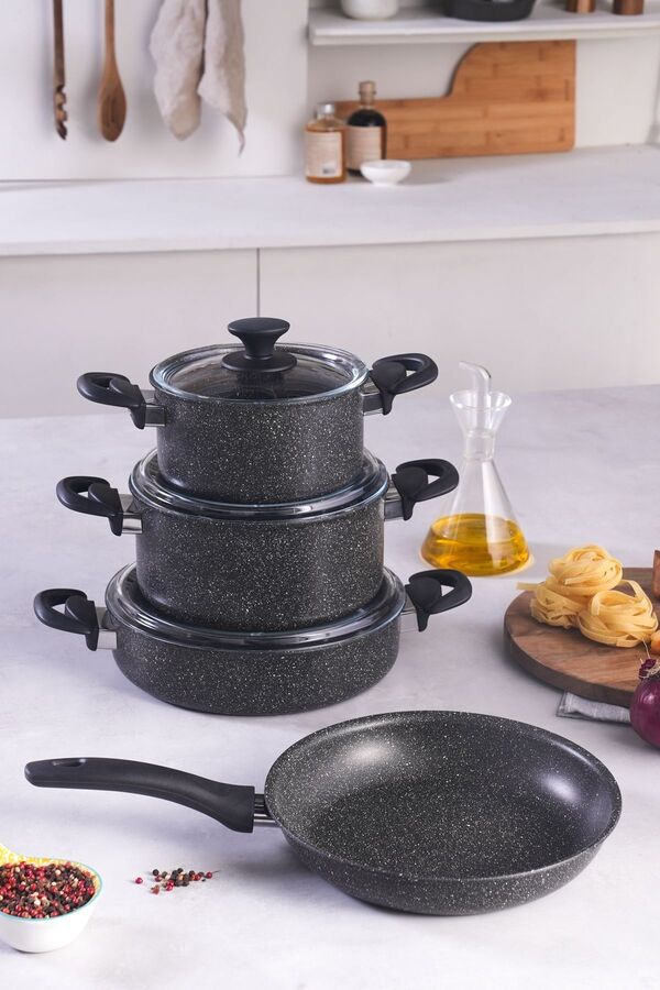 Karaca Biogranit Lena 7 Piece Cookware Set - Trendyol