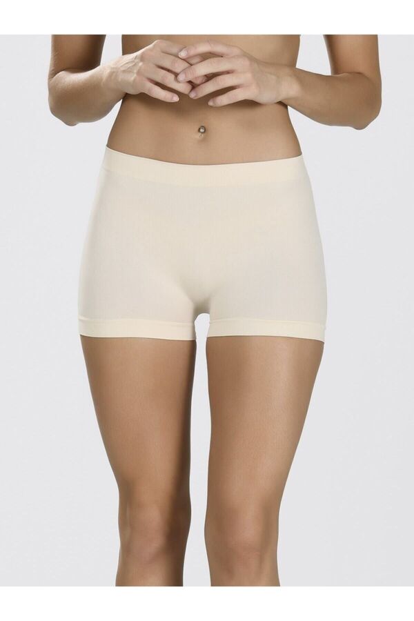 Momslab Дамски безшевни мини шорти Ten Taktel- Trendyol