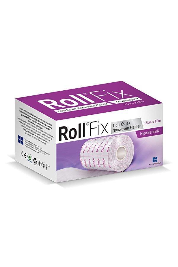 Roll FIX Hypoallergenic Flexible Fix Flaster 15cm X 10m - 1 Box - Trendyol