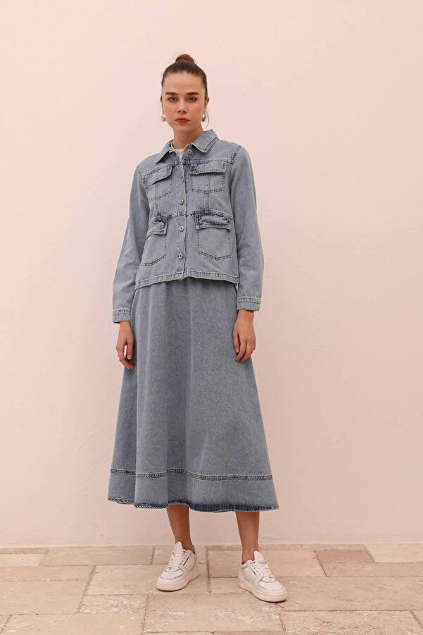 Magazin Top - Bottom Team - Metallic - Regular fit - Trendyol