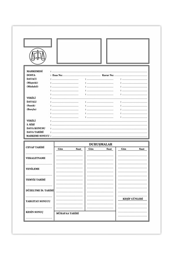 Kaya Lawyer Desk Office Case Icra File White (Small Size) 1st Quality ...