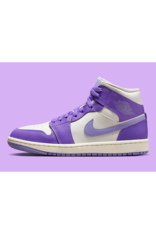 Nike Air Jordan 1 Mid Women's Sneakers - Bq6472-504 - Trendyol