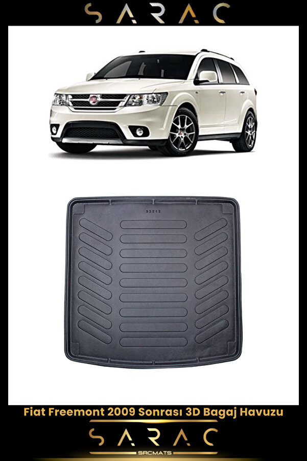 SRCMATS Fiat Freemont 2024 - 3D Luggage and Pool Model - Trendyol
