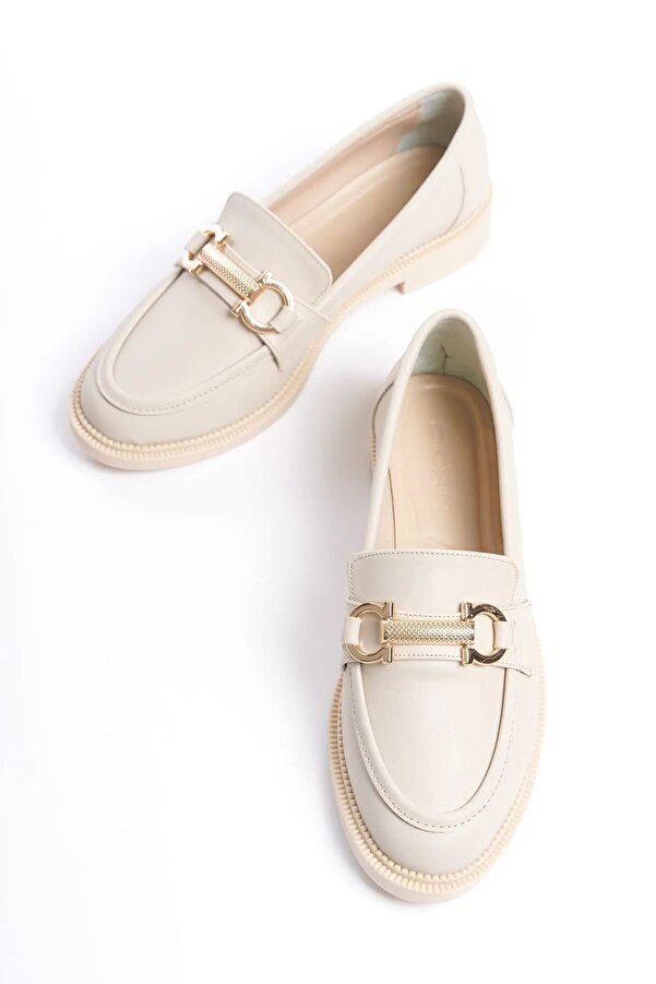 SH SİLVER MODA Women's Loafer Moccasin Casual Buckle Daily Shoes ...