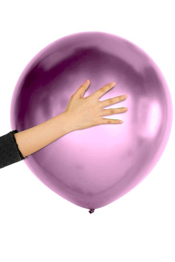 Partifabrik 18 Inch Pink Chrome Jumbo Balloon - Trendyol