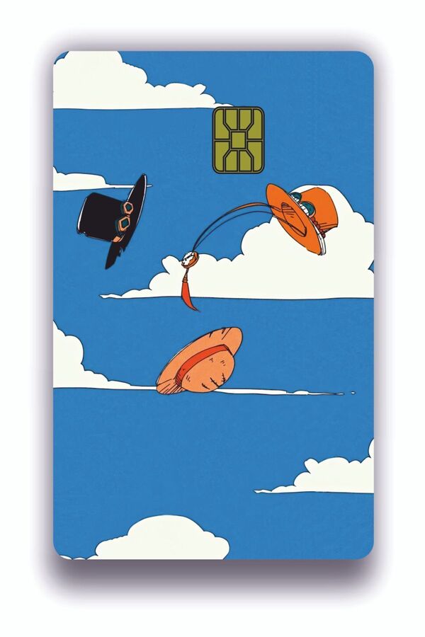 uzuntuning One Piece Sabo Ace Luffy - Hat Credit and Debit Card Sticker ...