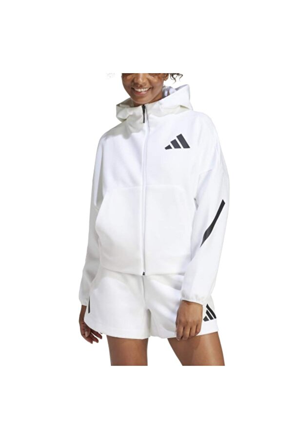 adidas Women's Hooded Jacket - W Z.N.E. Fz Je7849 - Trendyol