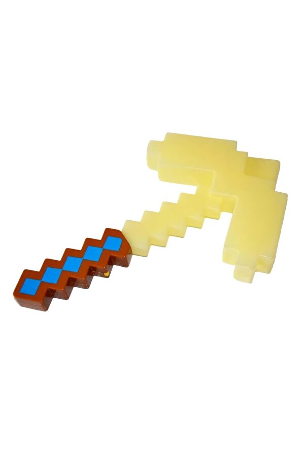 e-life shop Minecraft LED Lighted Gold Pickaxe - Character Toy Guns ...