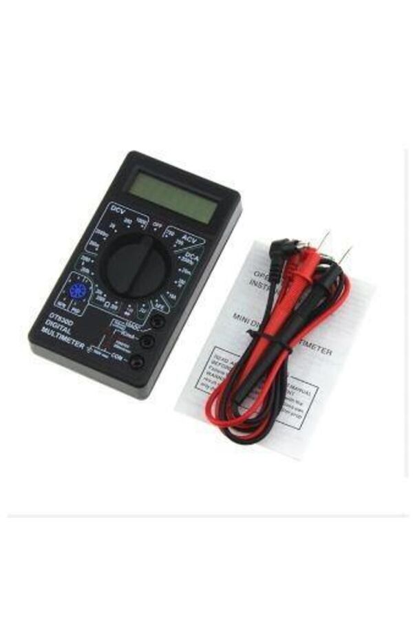 Sabır Dt-830B Digital Multimeter - Avometer, Voltmeter, Ammeter and Ohm ...