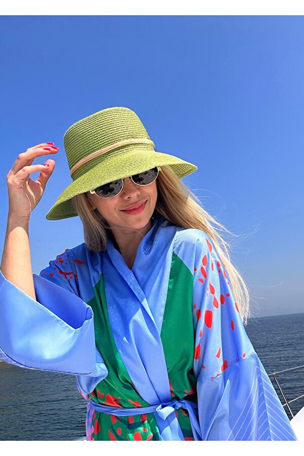 Vera Boheme Blue Dream Kimono - Beach Dress - Mayovera - Trendyol