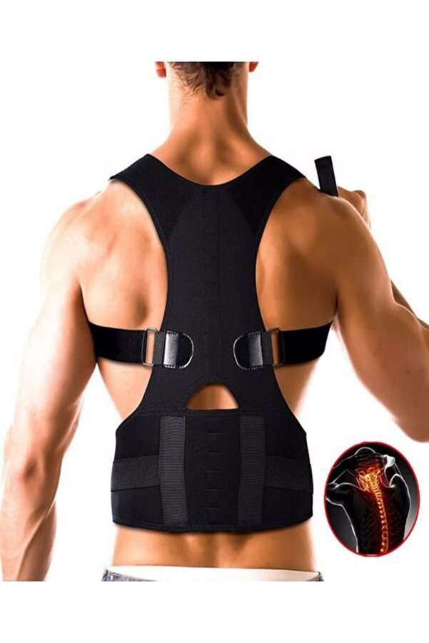 mrtbilisim Magnetic Orthopedic Posturex Corset - Body Upright Posture ...