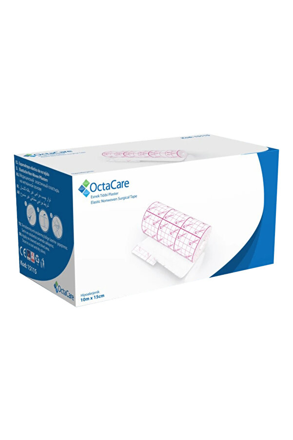 octamed Octacare Flexible Medical Flaster Fix - 10m X 15 cm (Single ...