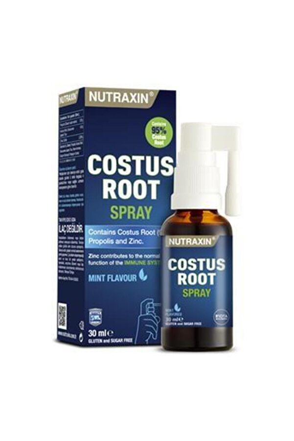 Nutraxin Kust-I Turkey (Costus Root) Spray 30 ml - Trendyol