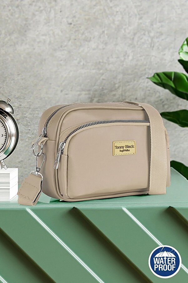 Tonny Black Original Women's Two-Eye Comfortable Column Strap Diagonal ...