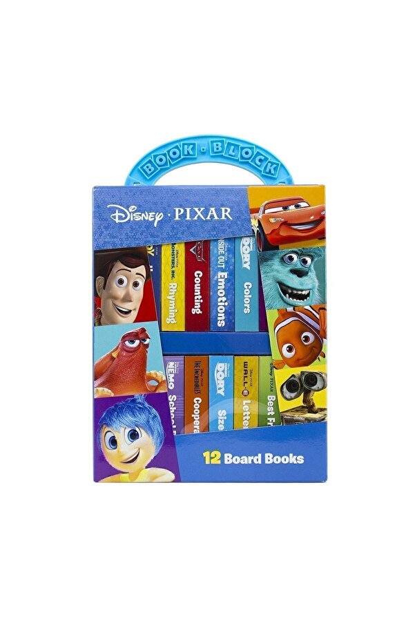pi kids Disney: My First Library 12 Board Book Set - Toy Story, Cars ...