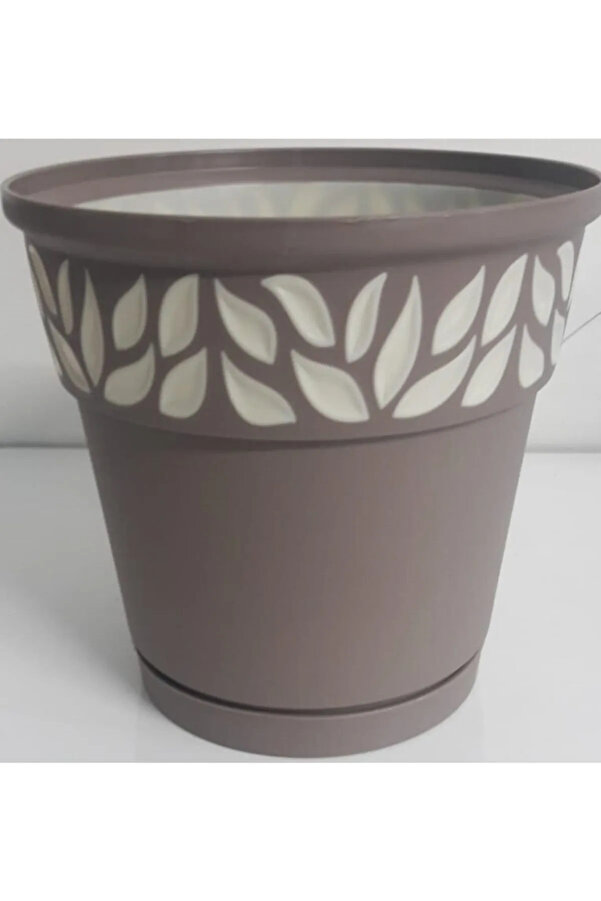 Afrodit Stylish Visual Bi-Colored 2.25 Liter Flower Pot - Turk-Ak618 ...