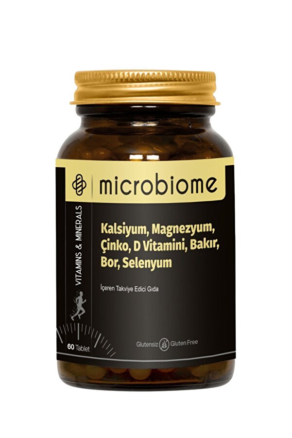 Microbiome Calcium, Magnesium, Zinc, Vitamin D, Copper, Boron, Selenium ...