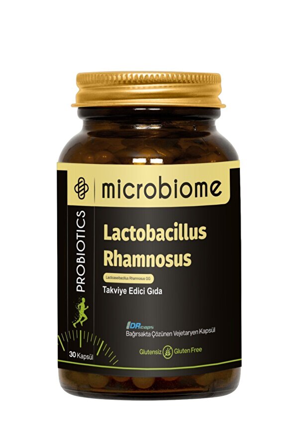 Microbiome Lactobacillus Rhamnosus 30 Capsules Probiotic- Trendyol