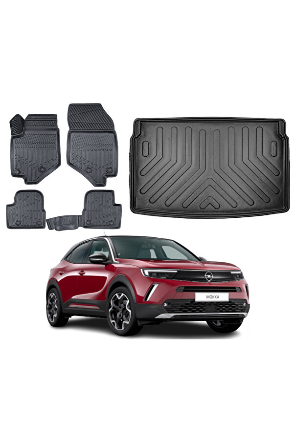 ko kaliteoto 2022 Model Opel Mokka Electric - 3D Upper Luggage and Pool ...