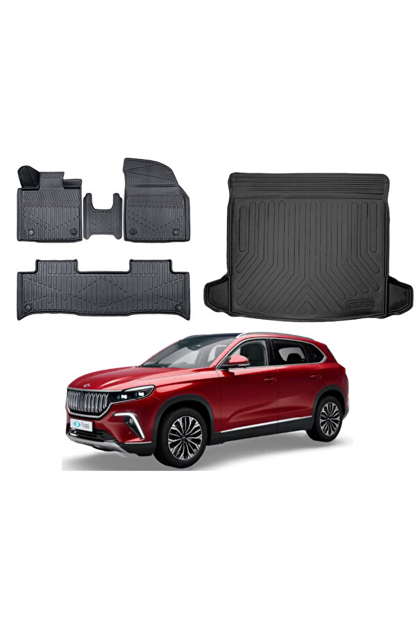 ko kaliteoto Togg T10X 2023 Model 3D Luggage Pool+3D Vehicle Special ...