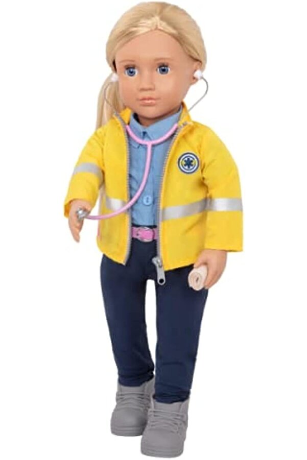 Our Generation | Kaylin Paramedic Doll | Movable Arn & Legs, Long ...