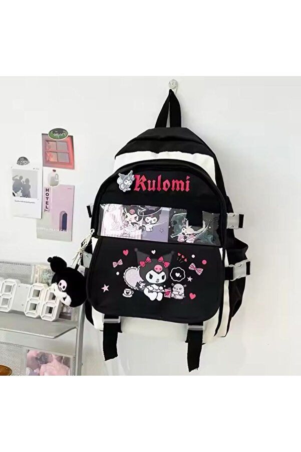 synshop Sanrio Kuromi Y2K Kpop Korean - School Daily Necessity Backpack ...