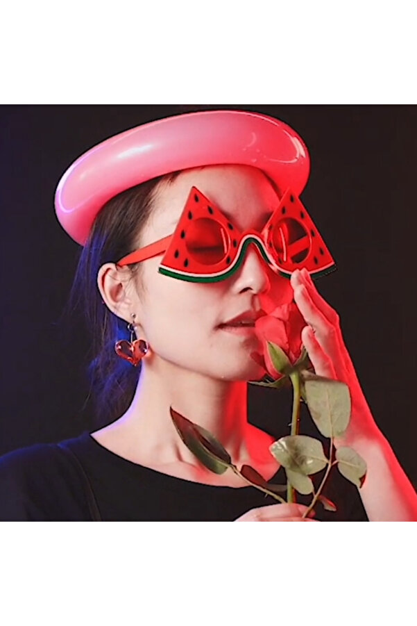 robotrend Xform1 Hawaii Concept Watermelon Themed Party Glasses 17X8 cm ...