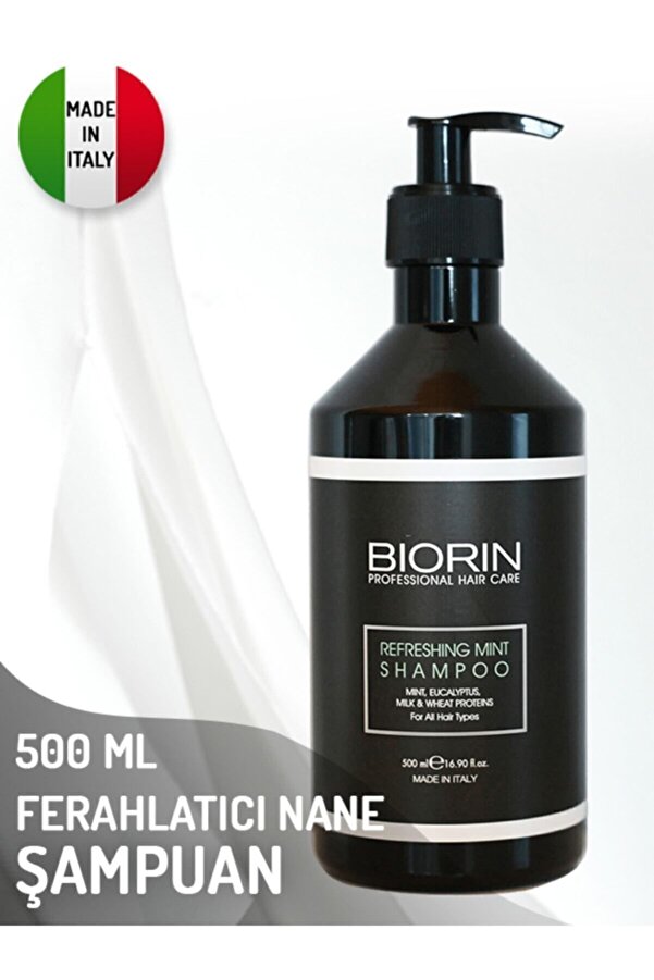 Biorin 500ml Mint Refreshing Refreshing Shampoo - Trendyol