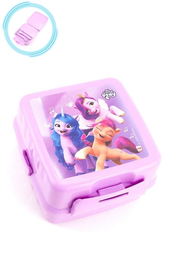 Mashotrend My Little Pony Square Lunch Box - Food Container and Lunch ...