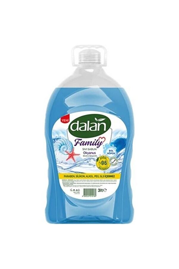 Dalan 3 Liter Ocean - Liquid Soap Family Limited Edim Capacity- Trendyol