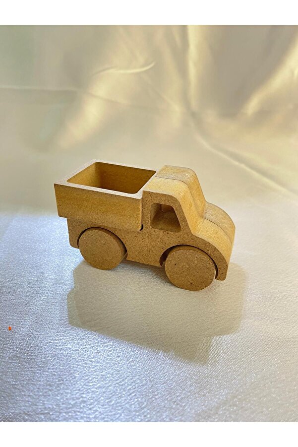 BOZKAR Toy Mdf Car and Truck - Oyk13-15 Model - Trendyol
